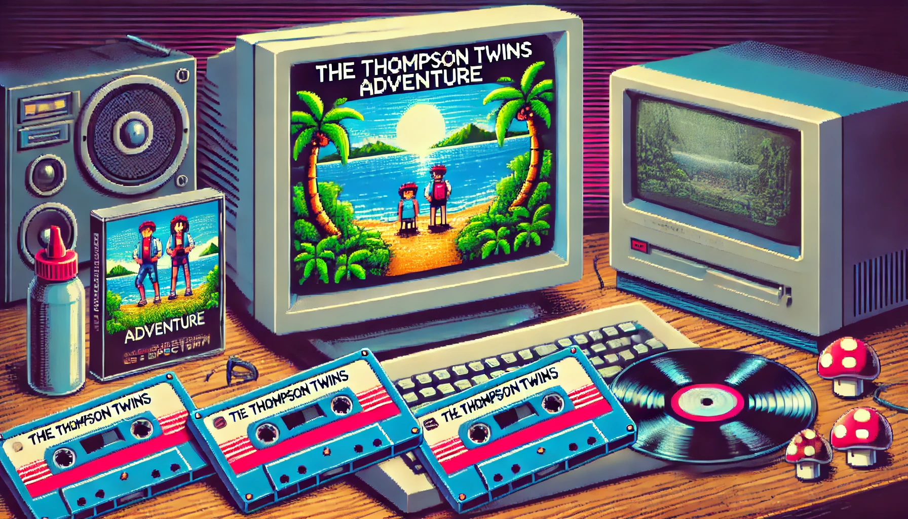 The Thompson Twins Adventure: Uma mistura de música pop e videogames ...