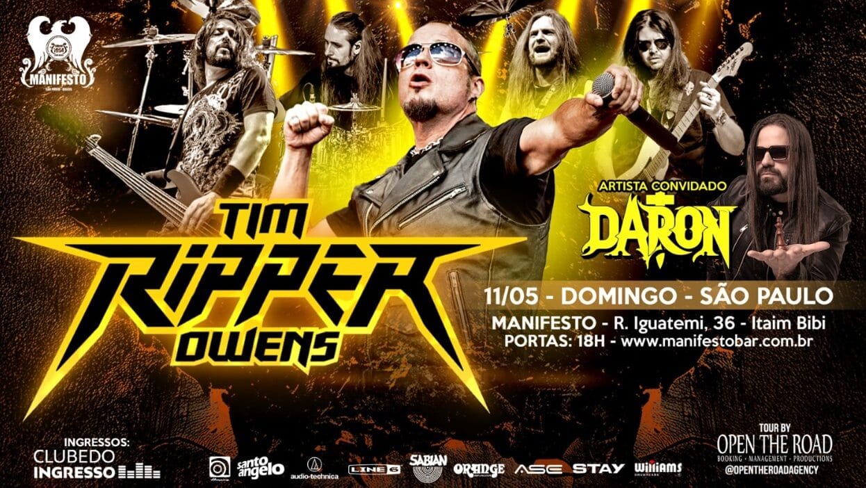 Tim Ripper Owens em São Paulo | Disconecta