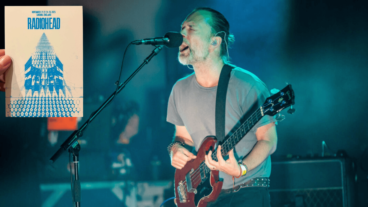 Radiohead turnê 2025: pôsteres sugerem primeiros shows | Disconecta